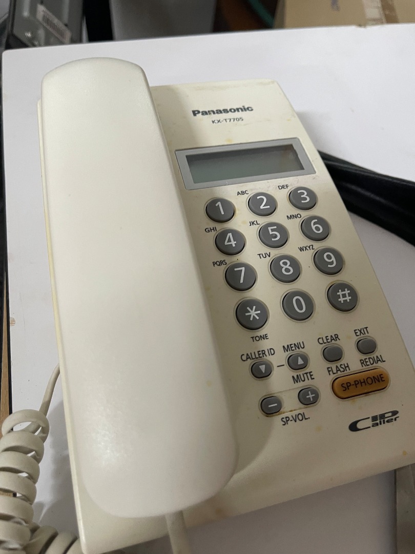 Panasonic KX-T7705 Corded Telephone, TV & Home Appliances, Other Home ...