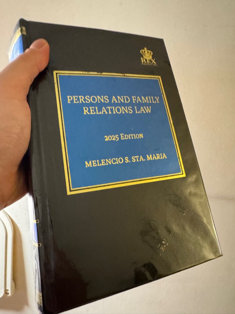 Persons and Family Relations Law 2025 Edition, Hobbies & Toys, Books ...