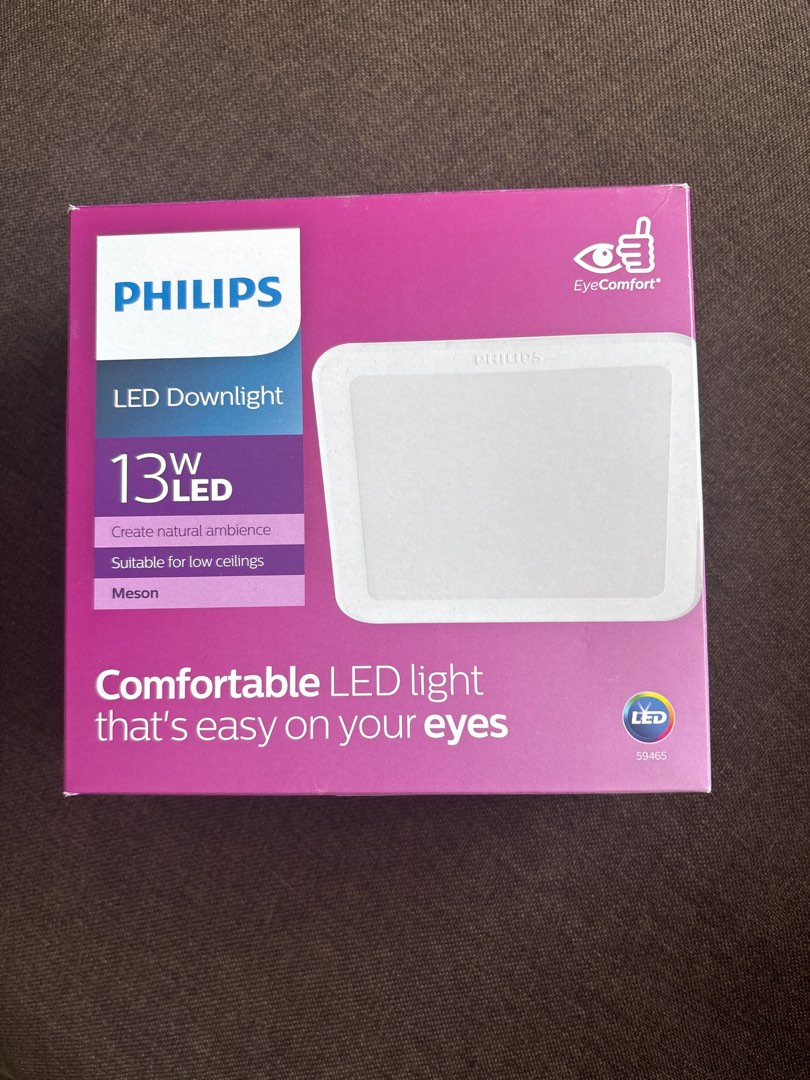 Philips LED Downlight 13W, Furniture & Home Living, Lighting & Fans ...