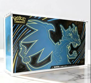 Phantasmal Flame Mega X Charizard UPC Acrylic Display Case (Thick) for ...