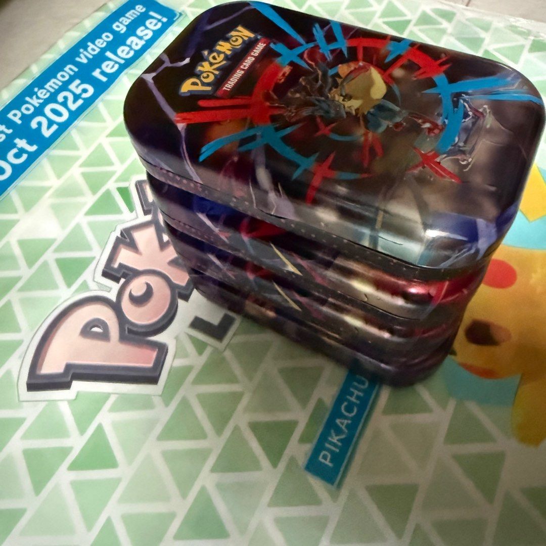 Pokemon TCG: Mega Evolution Mega Heros tin, Hobbies & Toys, Toys ...