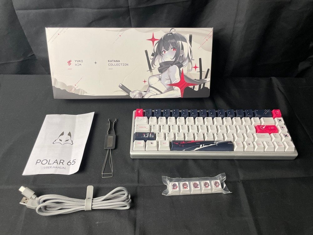 POLAR65 Yuki Aim x ARBITER KANATA Collection Gaming Keyboard, Compact ...
