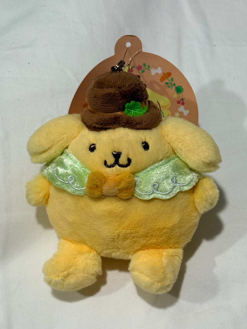 Pompompurin Mascot Ring Plush - Authentic USA, Hobbies & Toys, Toys ...