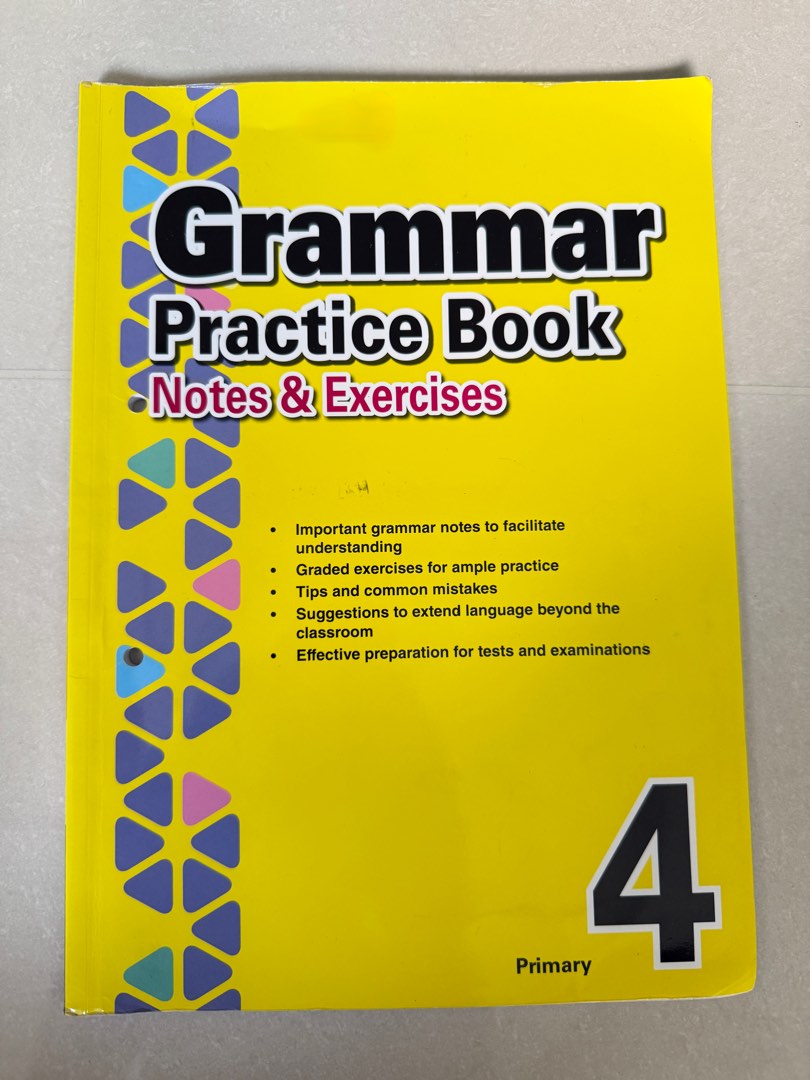 Primary 4 Grammar Practice Book, Hobbies & Toys, Books & Magazines ...