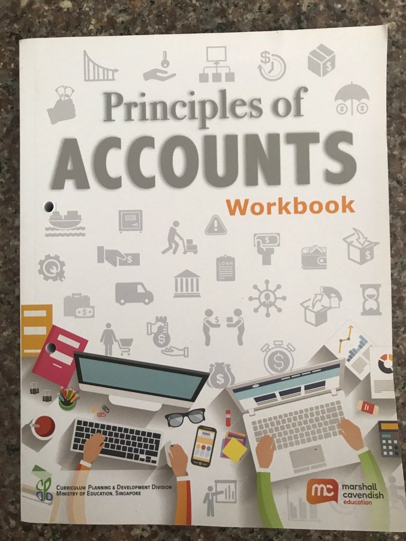 Principles of Accounts Textbook and workbook, Hobbies & Toys, Books ...