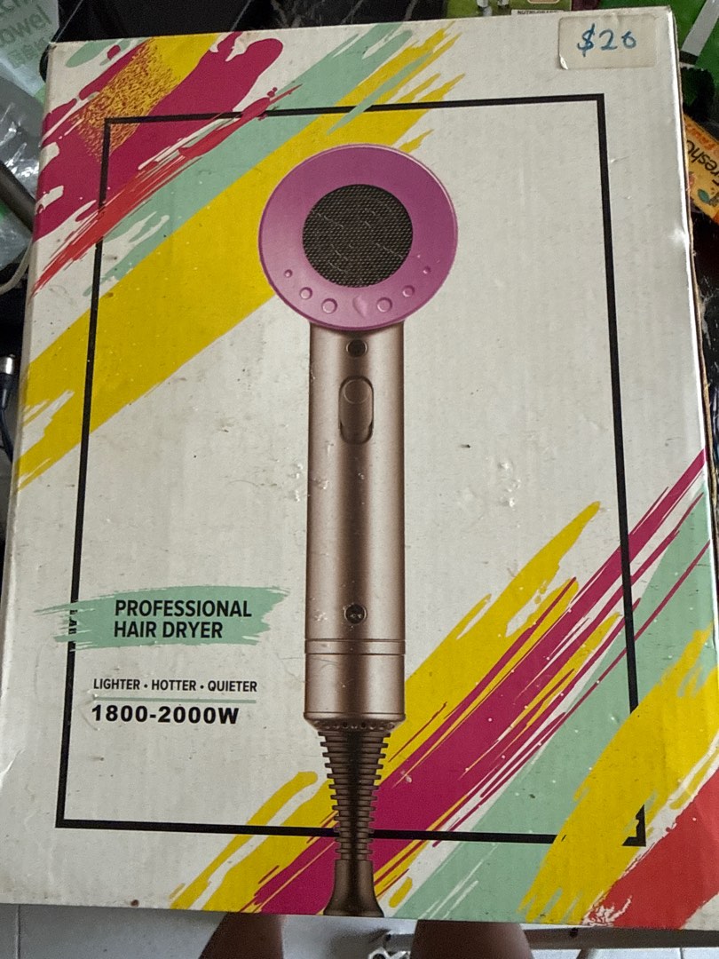 Professional Hair Dryer - 1800-2000W, Beauty & Personal Care, Hair ...