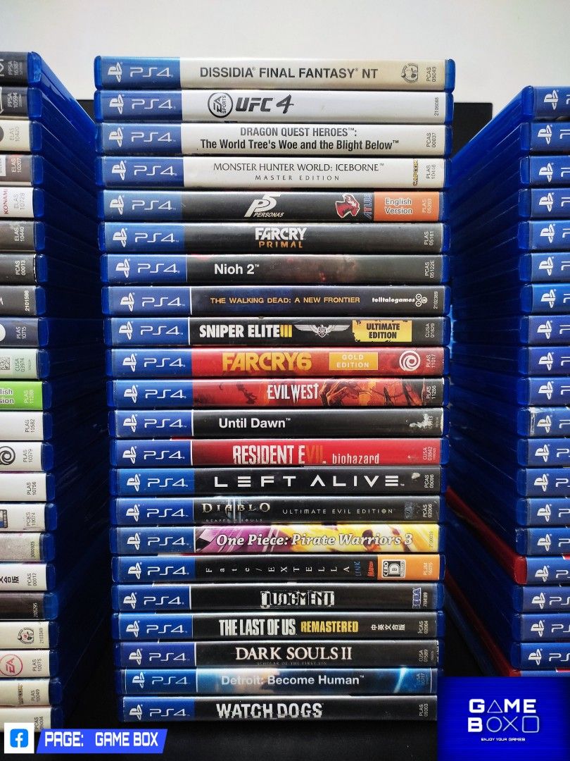 PS4 and PS5 Games - Various Titles, Video Gaming, Video Games ...