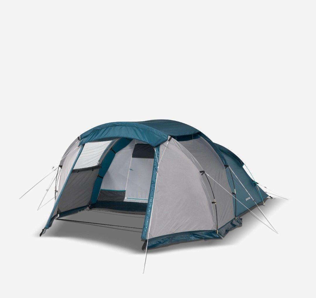 Quechua Arpenaz Family 4.1 Camping Tent, Sports Equipment, Hiking ...