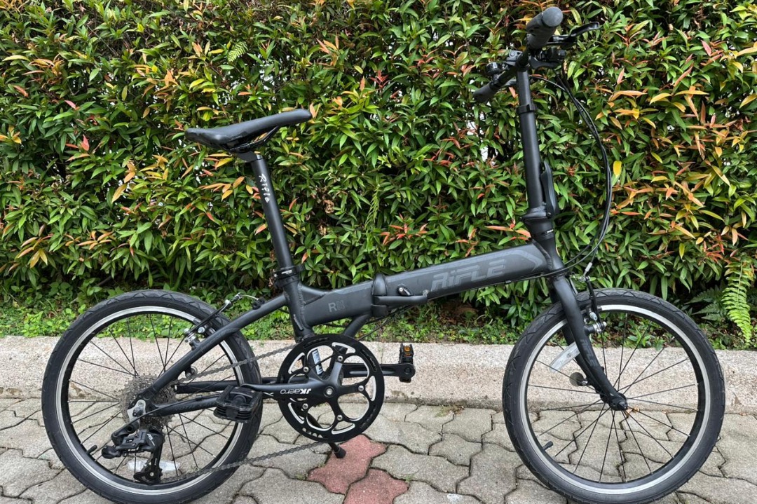 Rifle R8 folding bike 20” 9sp foldable bicycle, Sports Equipment ...