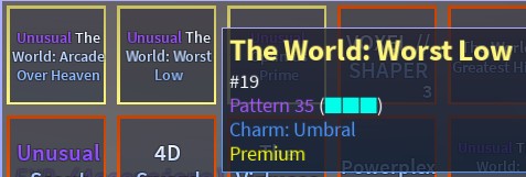 最平 Roblox YBA THE WORLD UNDER HELL TWUH TWOH OVER HEAVEN (Skin), 興趣及遊戲 ...