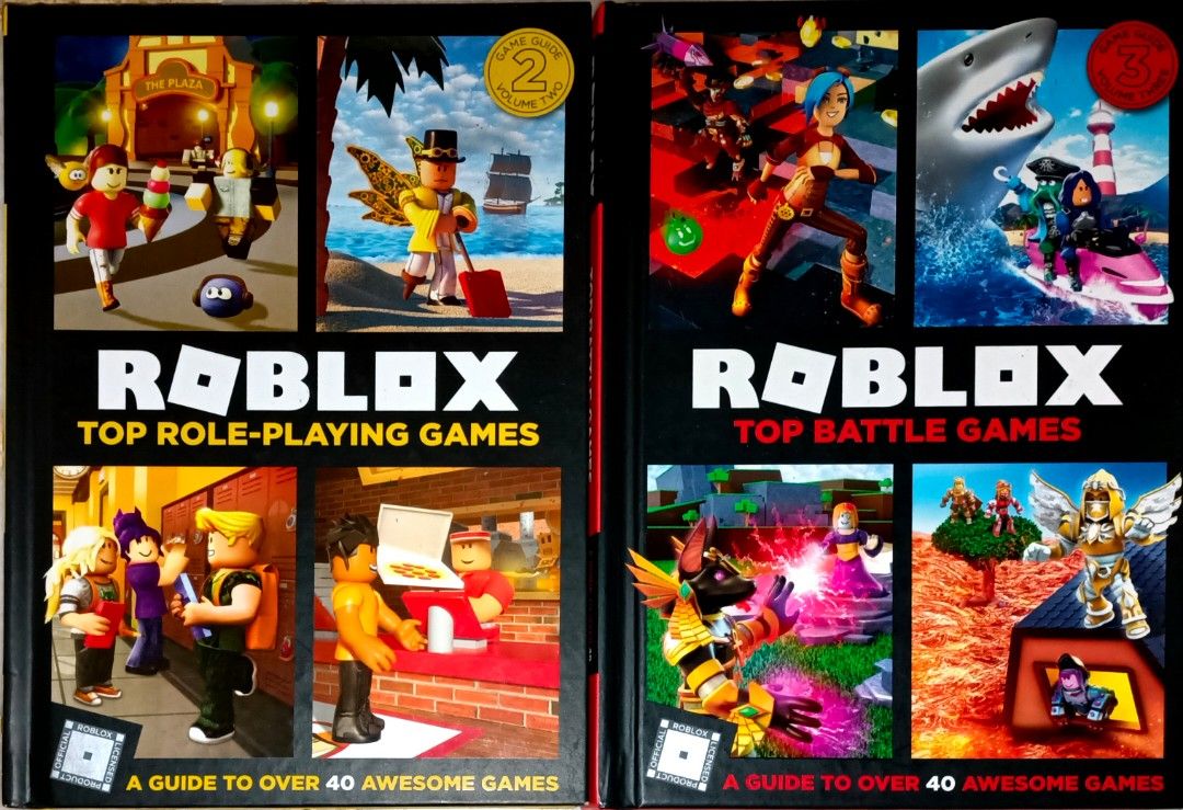 Roblox Top Role-Playing & Battle Games Guide Books Free post, Hobbies ...