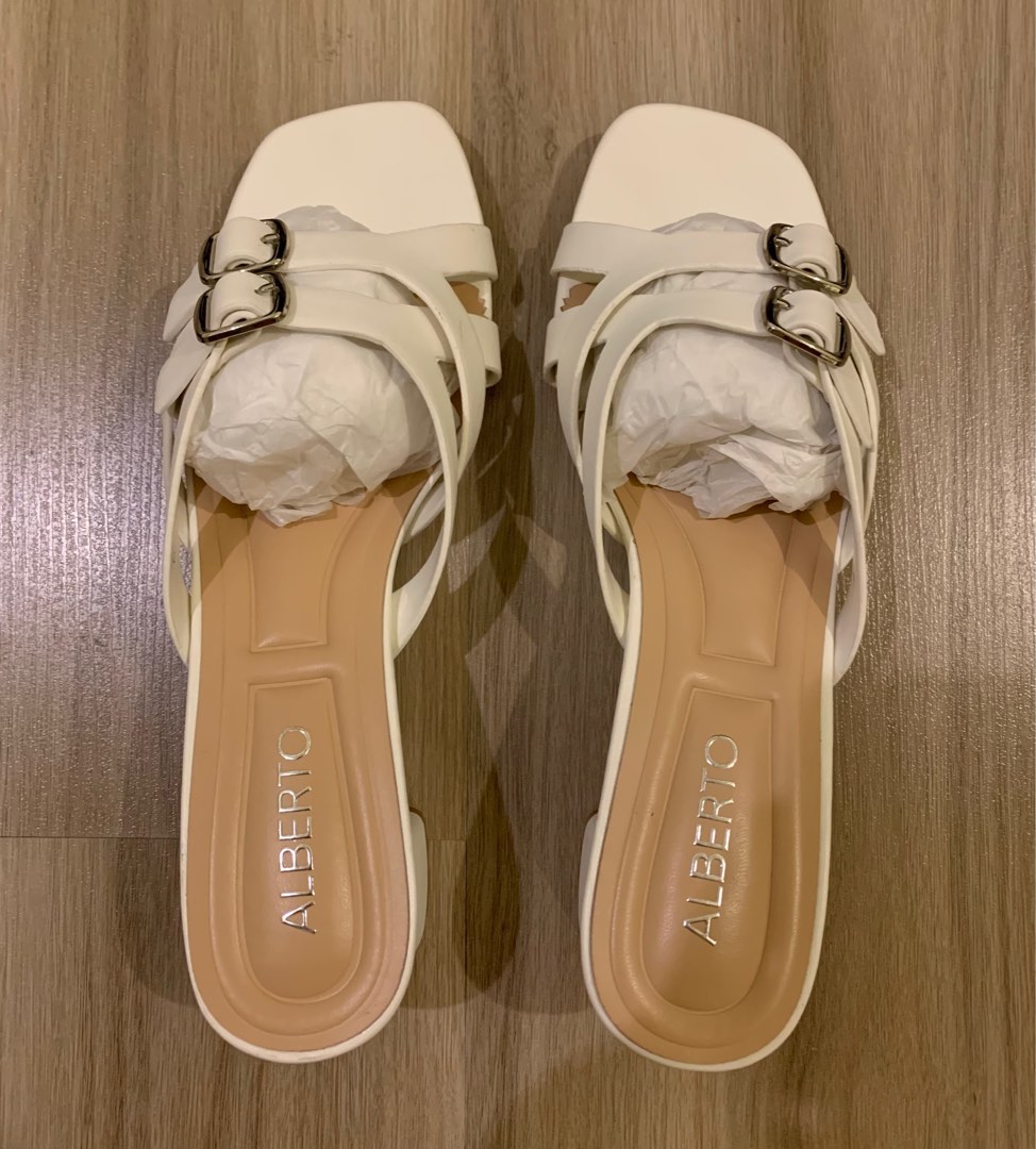 ‼️RUSH SALE‼️ Alberto Slip on sandals, Women's Fashion, Footwear, Flats ...