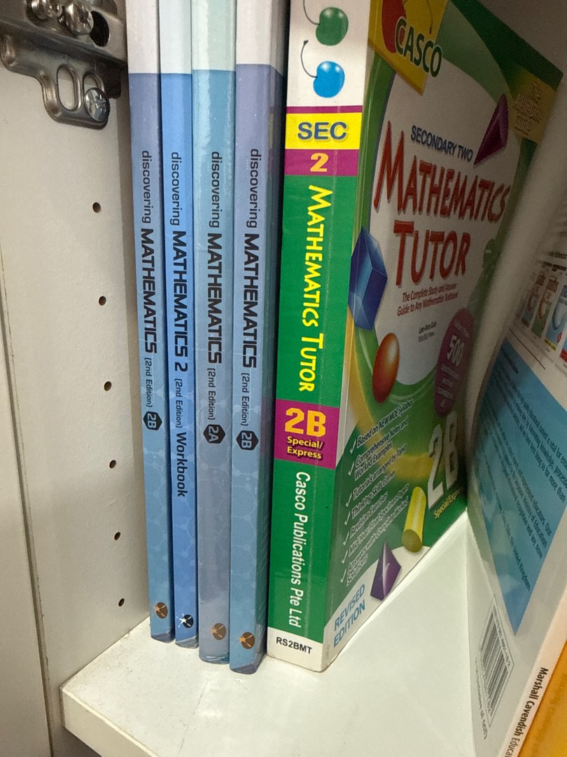 Secondary 2 Mathematics Textbooks - Casco & Discovering Mathematics ...