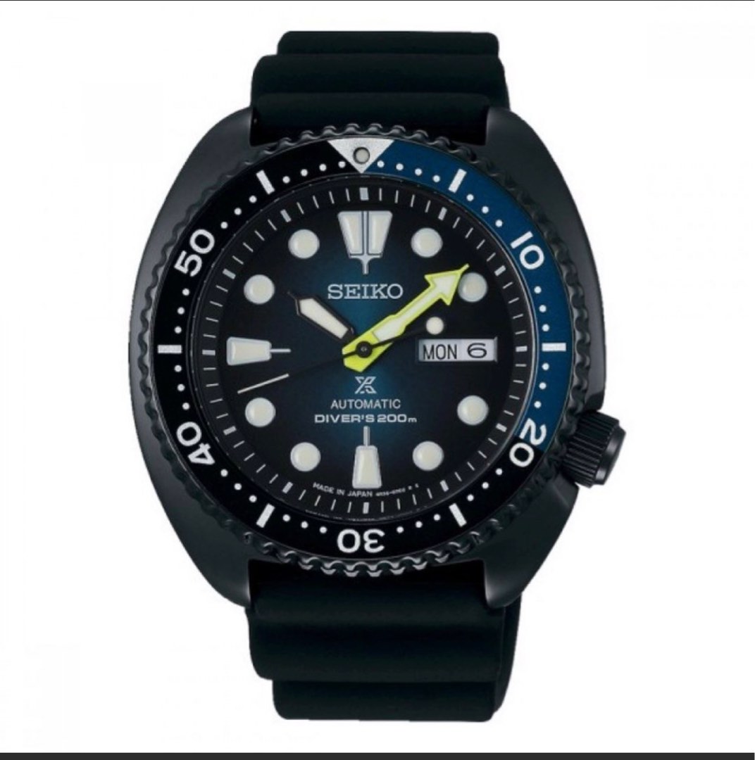 Seiko Prospex Diver Turtle SBDY041 Automatic Watch, Men's Fashion ...