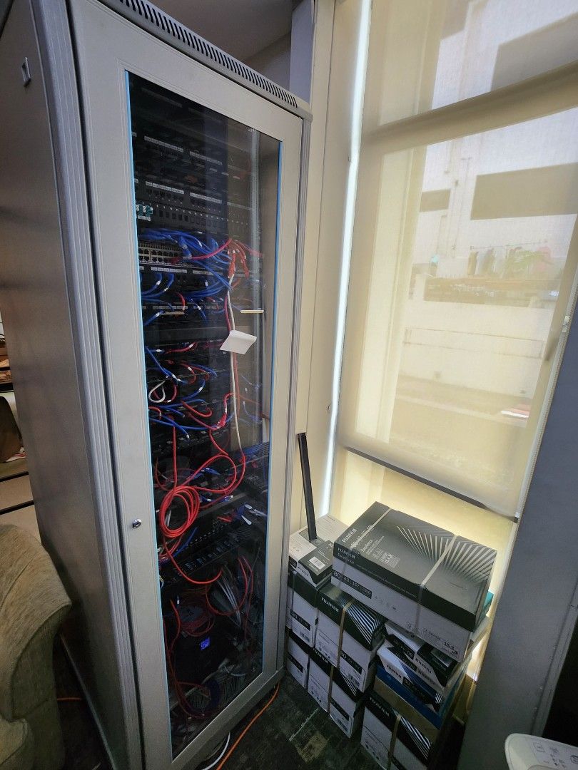 Server Rack Enclosure - Used, Computers & Tech, Office & Business ...
