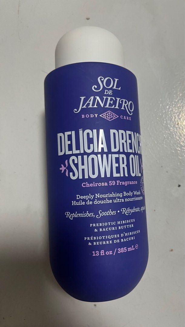 SOL DE JANEIRO Delicia Drench Shower Oil 385ml & Body Butter 25 & 75ml ...