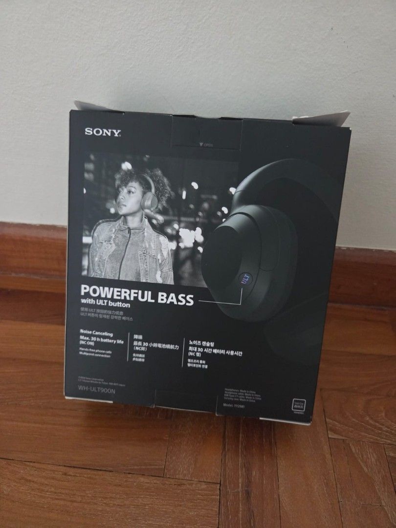 Sony WH-ULT 900N Wireless Noise Cancelling Headphones, Audio ...