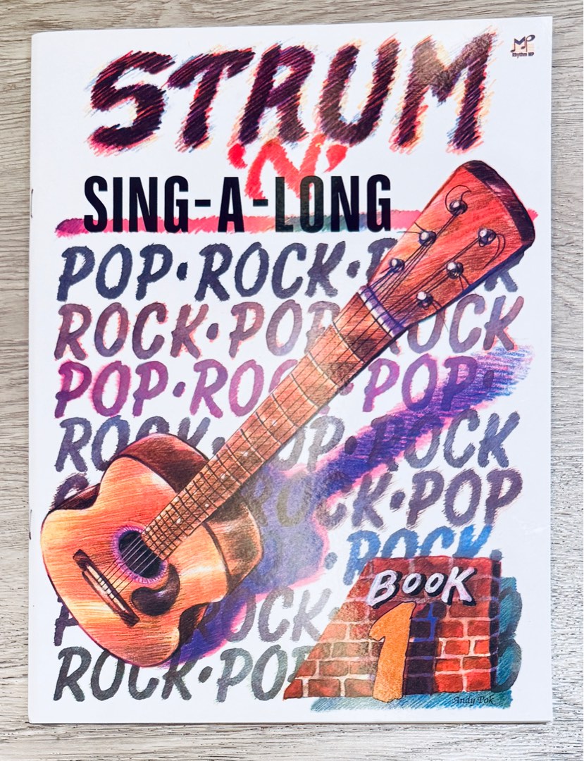 Strum 'n' Sing-A-Long Book 1 - pop rock acoustics Guitar Songbook ...