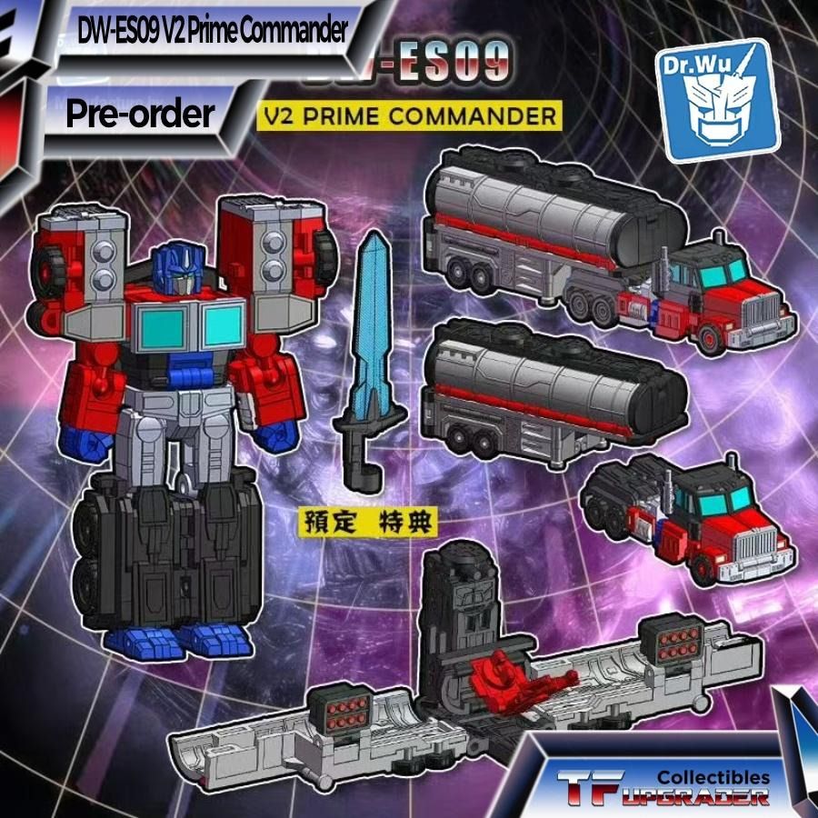[TBC] Dr Wu DW-ES09 V2 Prime Commander, Hobbies & Toys, Toys & Games on Carousell