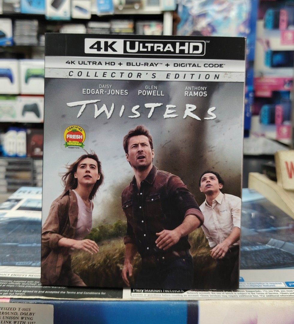 Twisters Collector's Edition 4K Ultra HD + Blu-ray, Hobbies & Toys ...