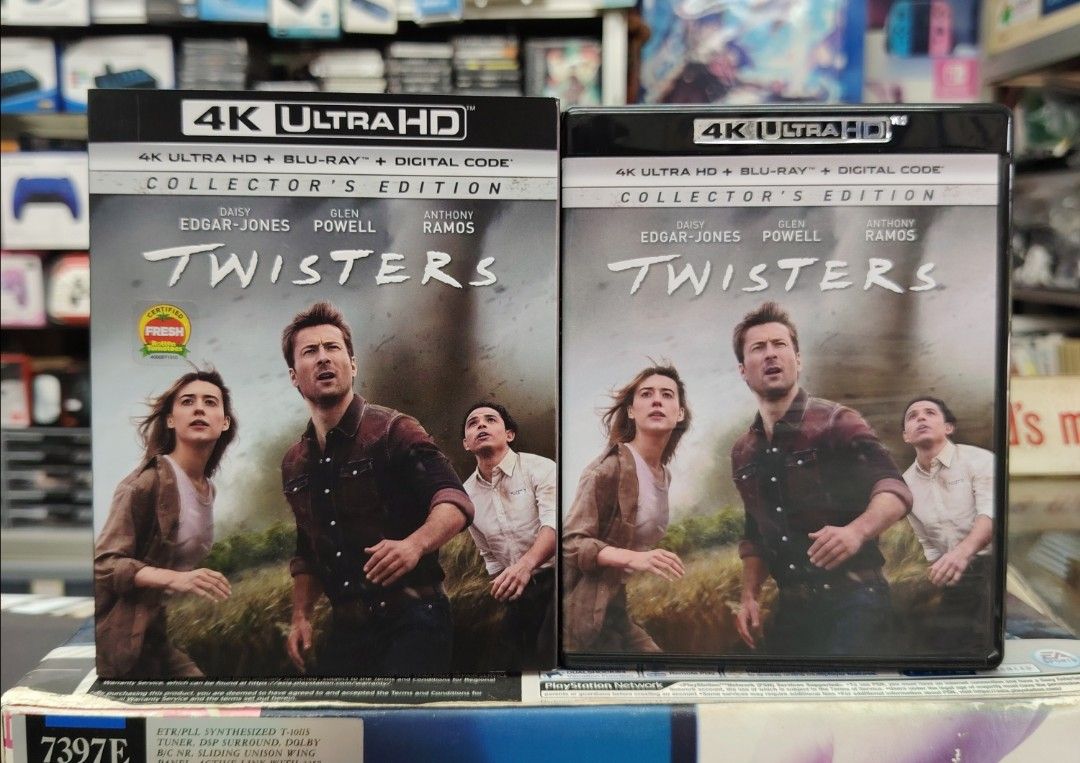 Twisters Collector's Edition 4K Ultra HD + Blu-ray, Hobbies & Toys ...