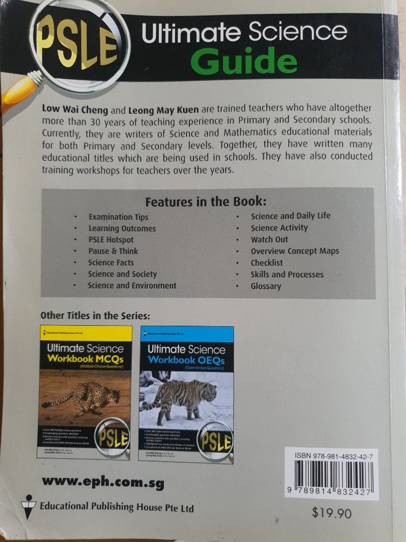 Ultimate Science Guide for PSLE, Hobbies & Toys, Books & Magazines ...