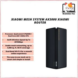 ASUS ZenWiFi AC AC3000 Tri-band Mesh WiFi System, Computers & Tech ...