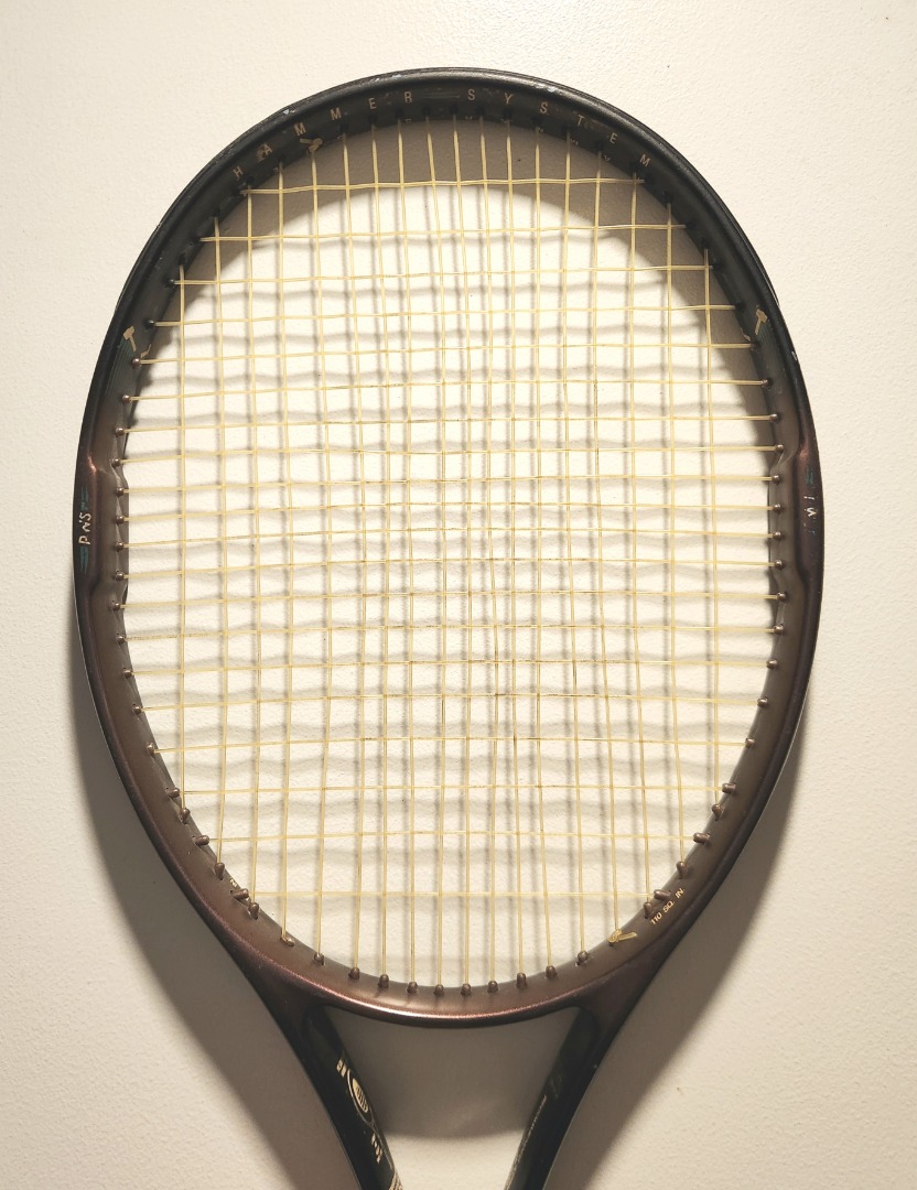 Wilson Pro Staff Hammer System Tennis Racket, Sports Equipment, Sports ...