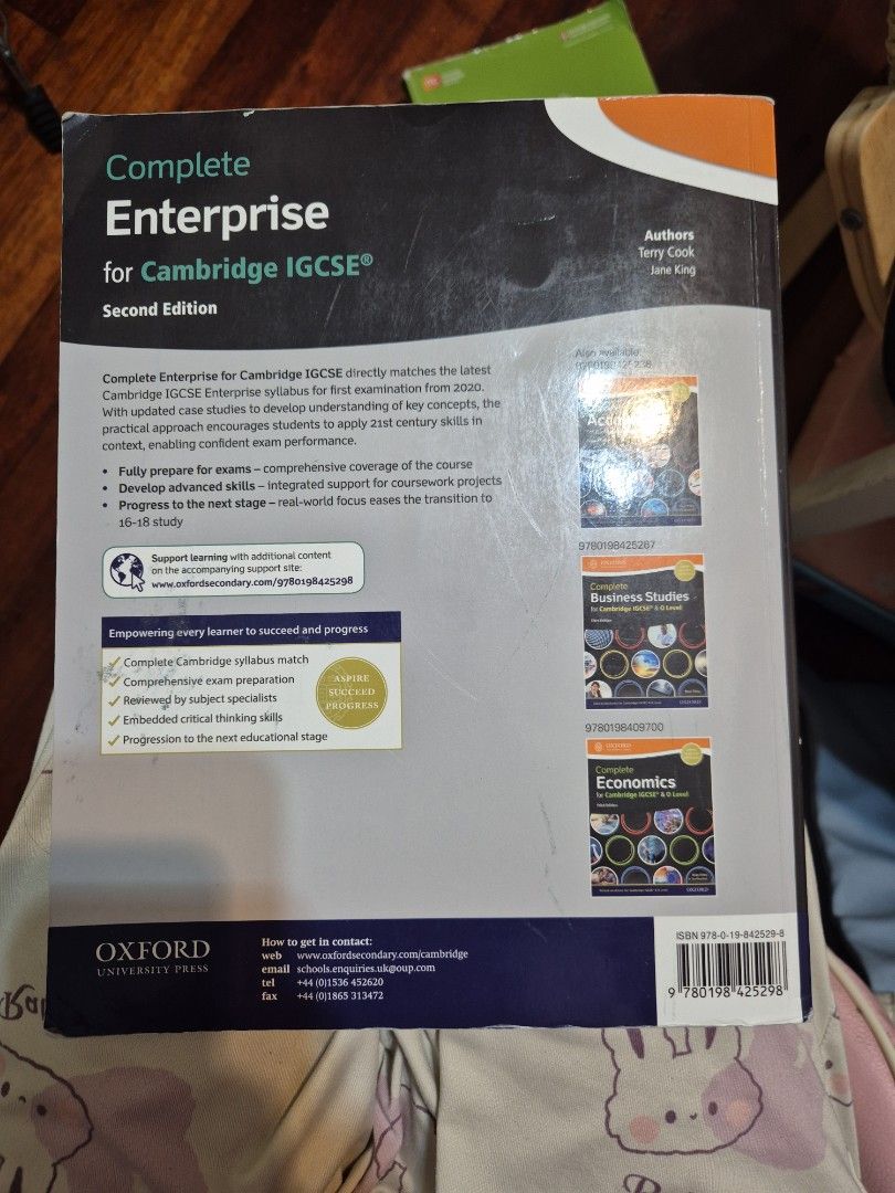 WTS Enterprise Cambridge IGCSE Second edition textbook, Hobbies & Toys ...
