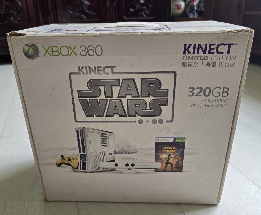 XBOX 360 STAR WARS 320GB LIMITED EDITION, Video Gaming, Video Game ...