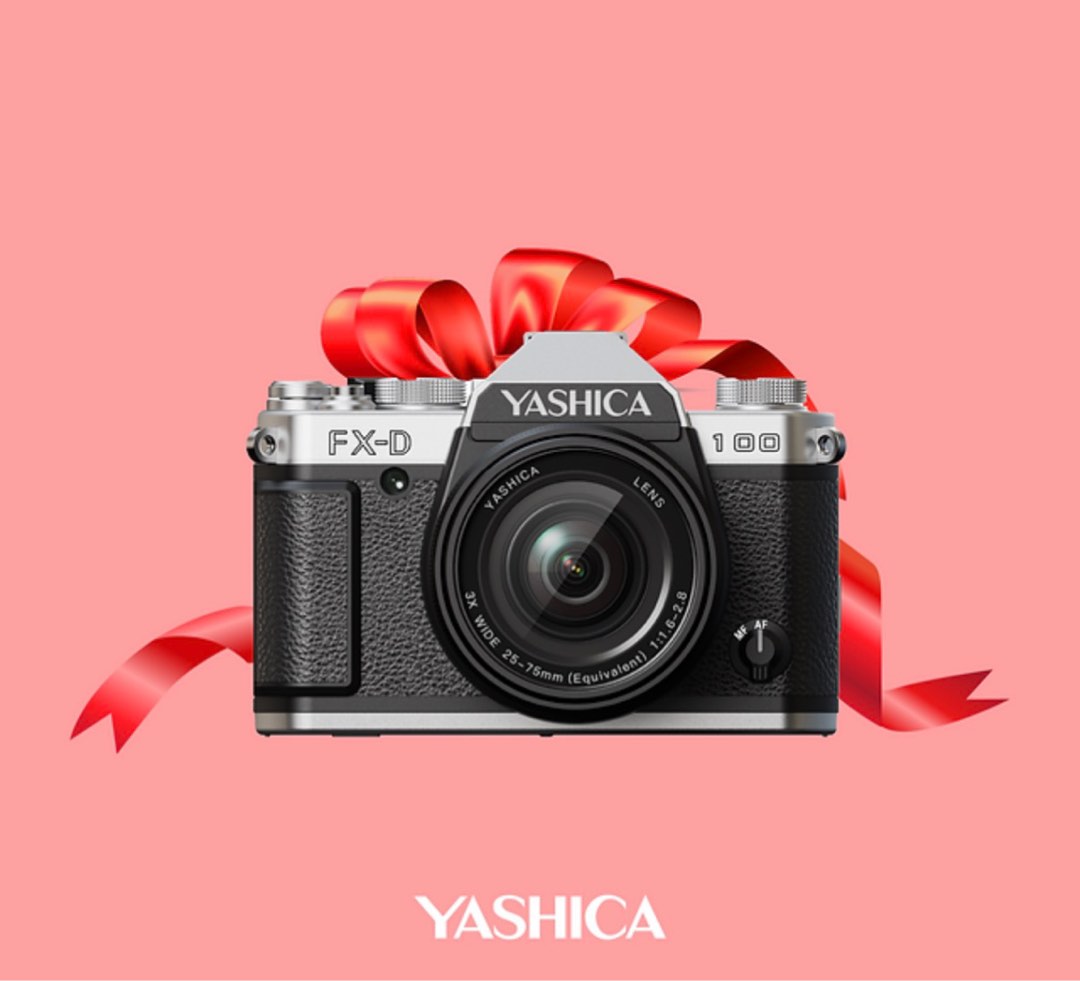 Yashica FX-D 100 Digital Film Simulation Camera, Photography, Cameras on Carousell