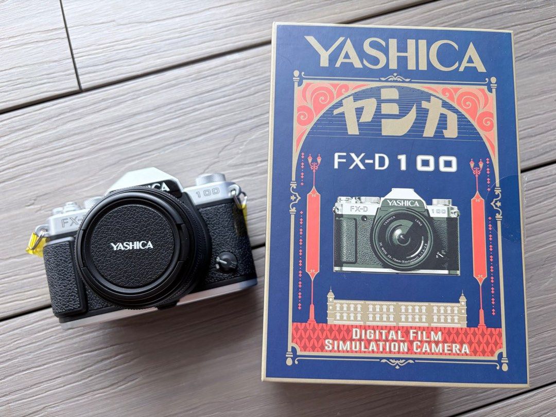 Yashica FX-D 100 Digital Film Simulation Camera, Photography, Cameras on Carousell