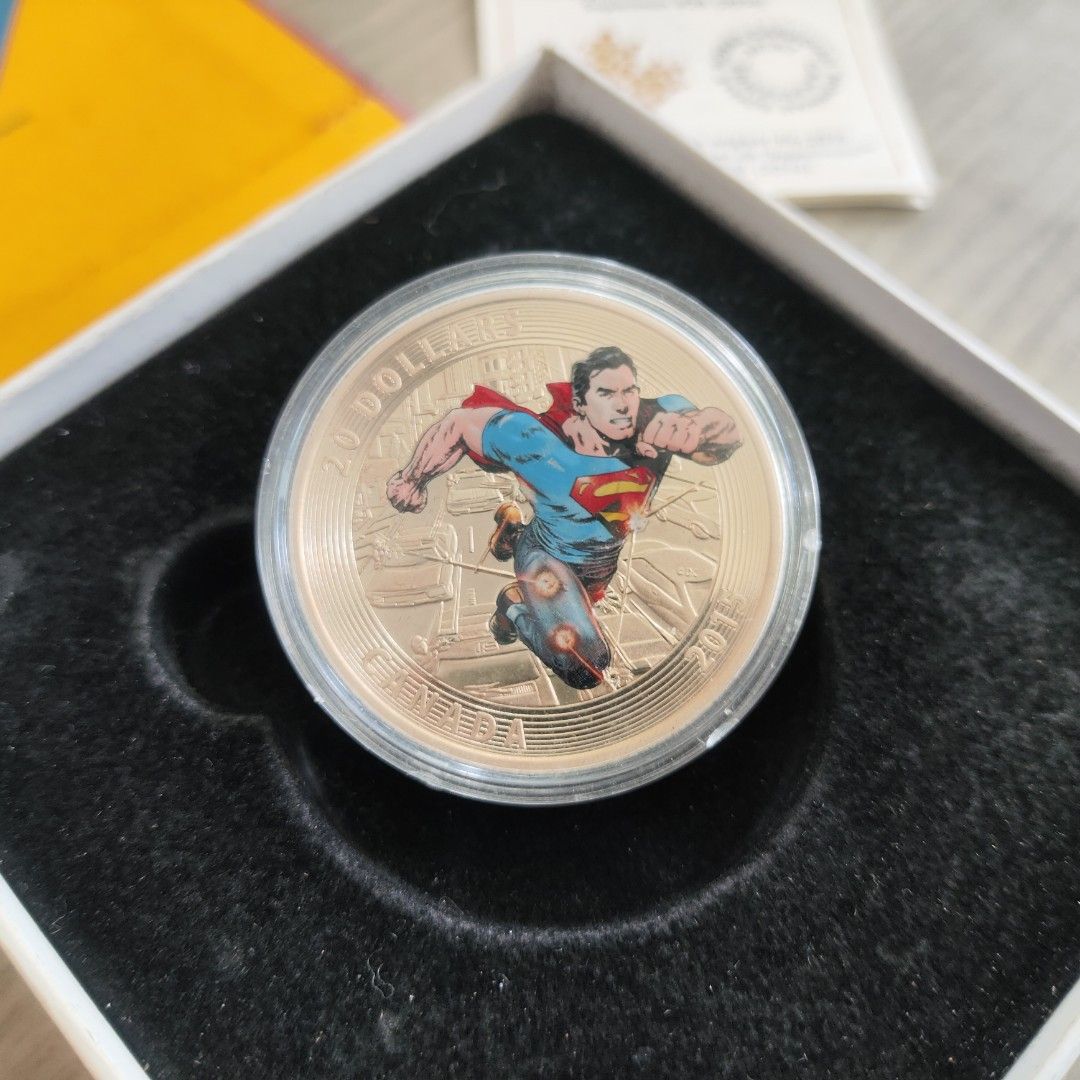 1 oz Iconic Superman Comic Book Covers Silver Coin .999 by RCM, Hobbies ...
