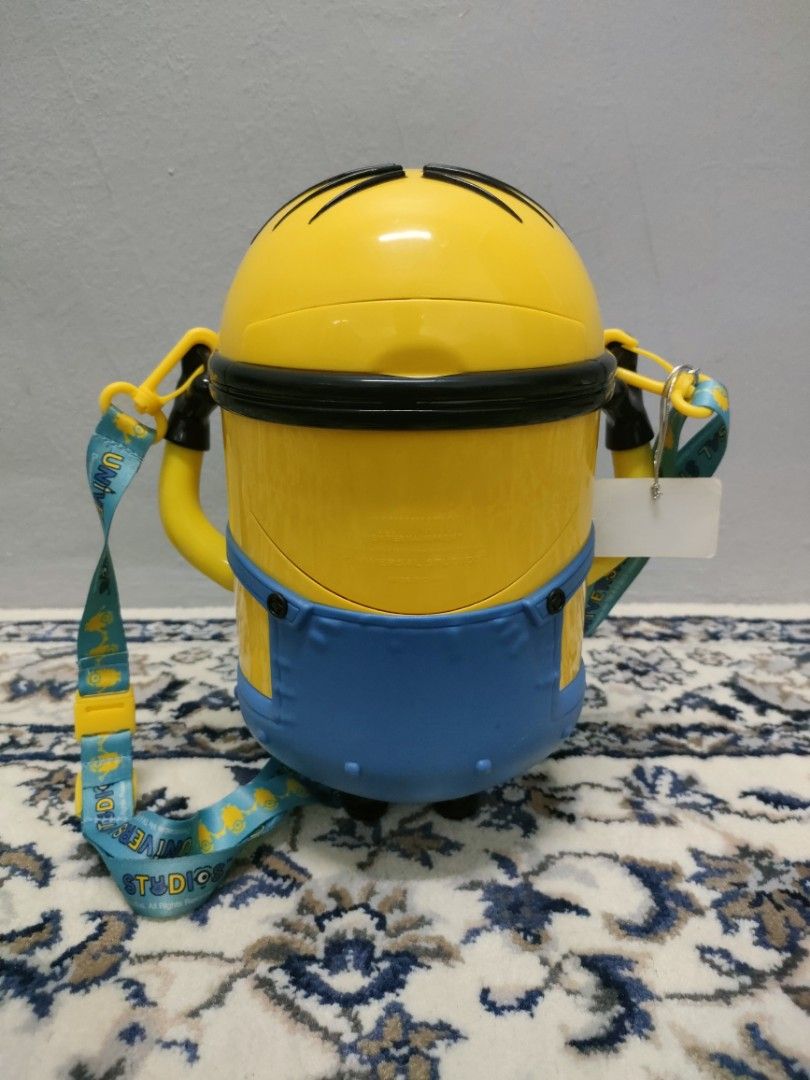 2015 Universal Studios 10" Despicable Me Minion Popcorn Bucket, Hobbies ...