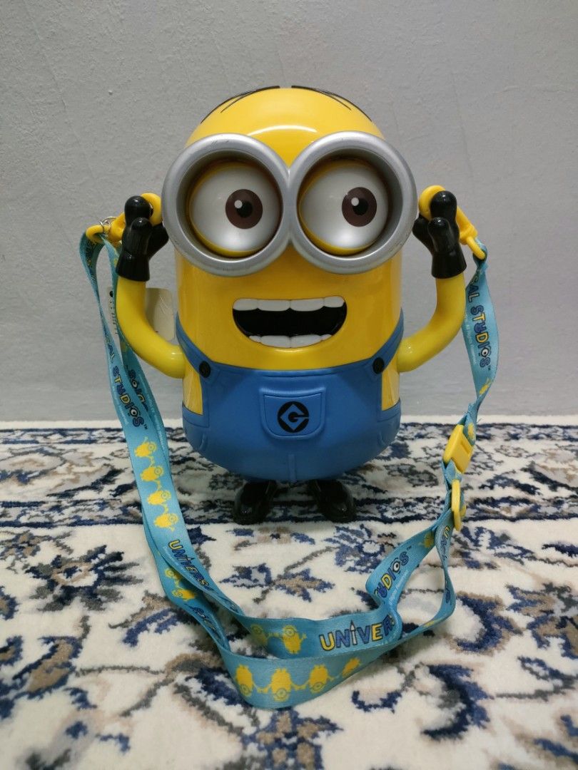 2015 Universal Studios 10" Despicable Me Minion Popcorn Bucket, Hobbies ...