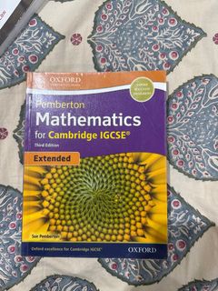 IGCSE Maths Textbook For Sale, Hobbies & Toys, Books & Magazines ...