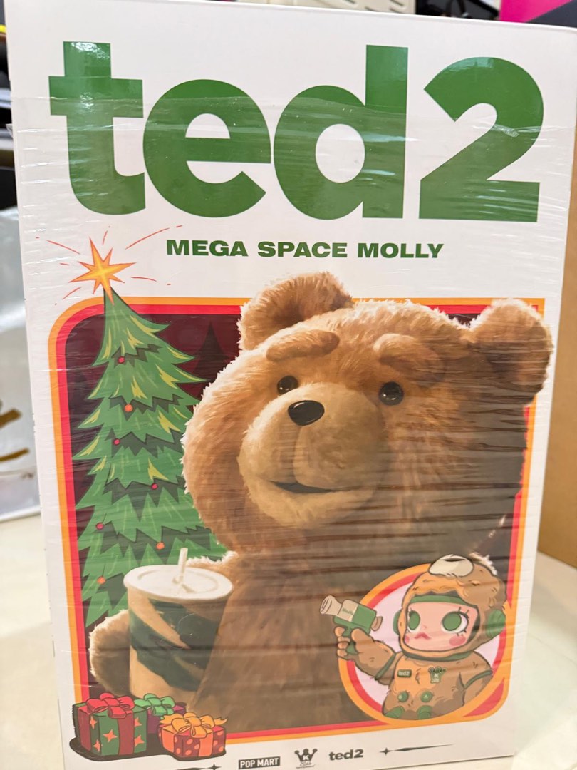 全場最平 搬屋清貨 Mega space Molly 400% Ted 2 絕版 labubu Popmart, 興趣及遊戲, 玩具 & 遊戲 ...