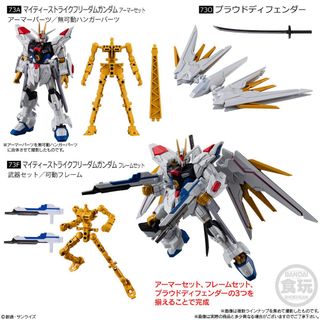 【預訂】PB魂限 G-FRAME FA 非凡突擊自由高達配件包 MIGHTY STRIKE FREEDOM OPTION PART SET G Frame GFRAME Bandai 萬代 ...