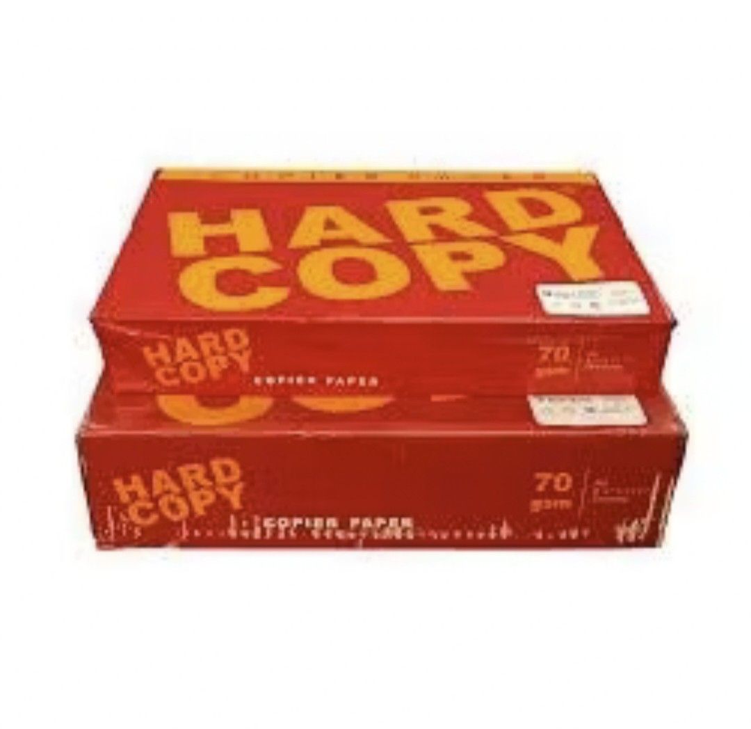 Hard Copy bond paper A4 Long and short 500sheet per ream, Computers ...