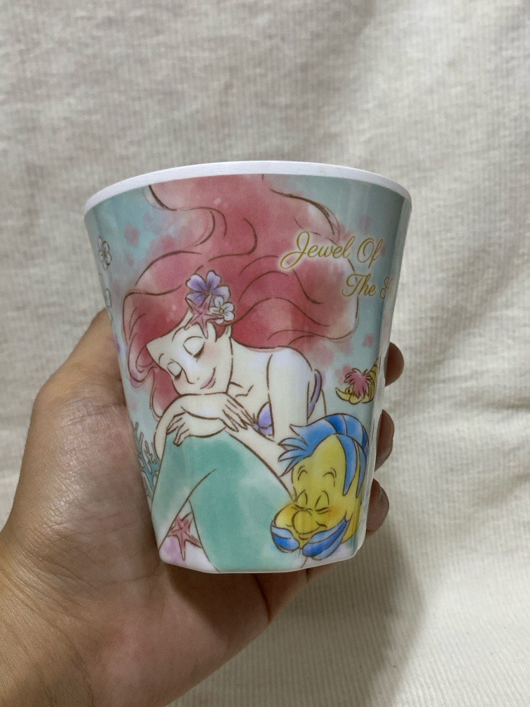 Ariel Little Mermaid Cup, Hobbies & Toys, Toys & Games on Carousell