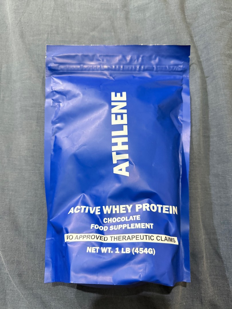 SEALED Athlene active whey protein 1 lb (chocolate), Health & Nutrition ...