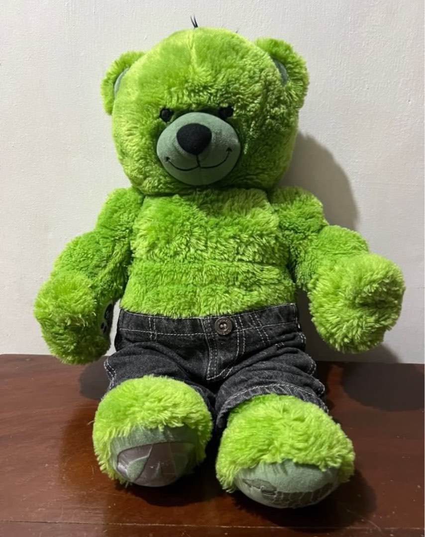 Avengers incredible hulk build a bear plush BAB, Hobbies & Toys, Toys ...