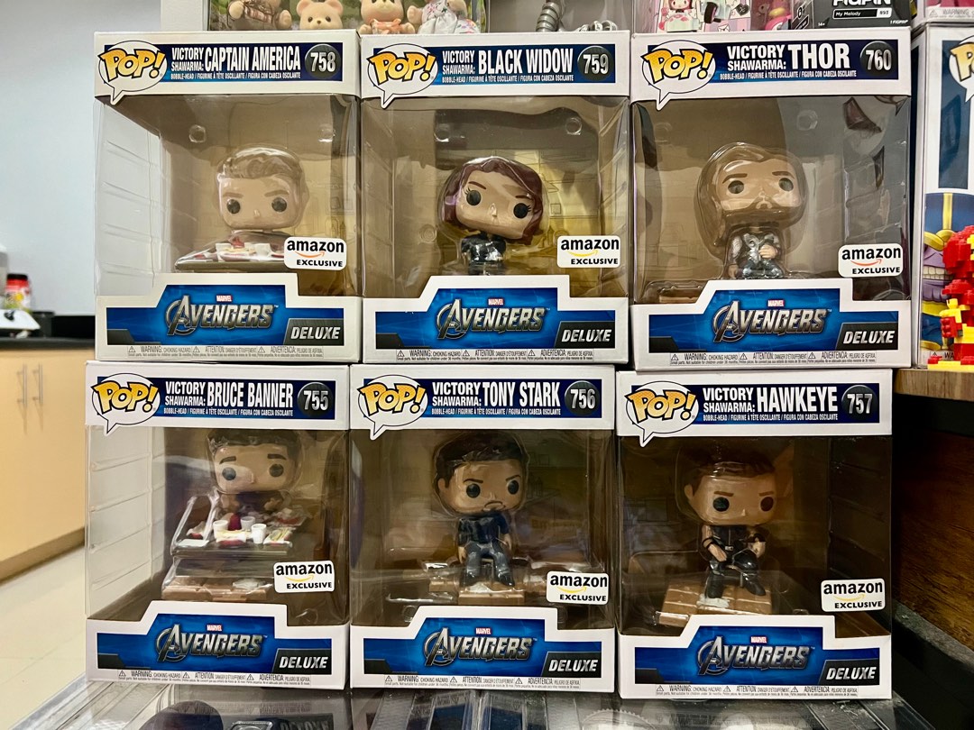 Avengers: Victory Shawarma Set Funko Pop Deluxe, Hobbies & Toys, Toys ...