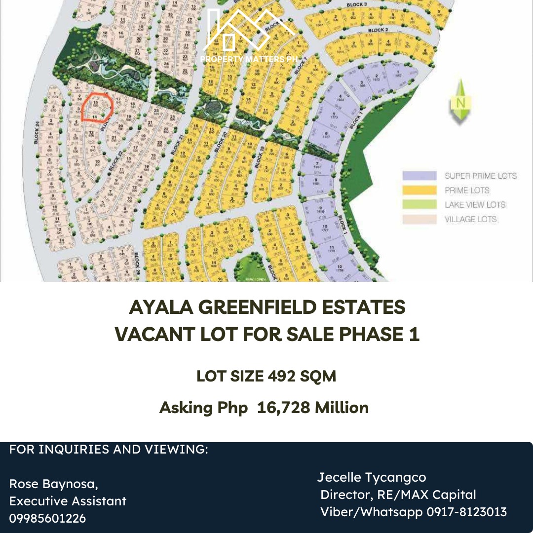 Ayala Greenfield Estates Vacant Lot for Sale Phase 1, Property, For ...