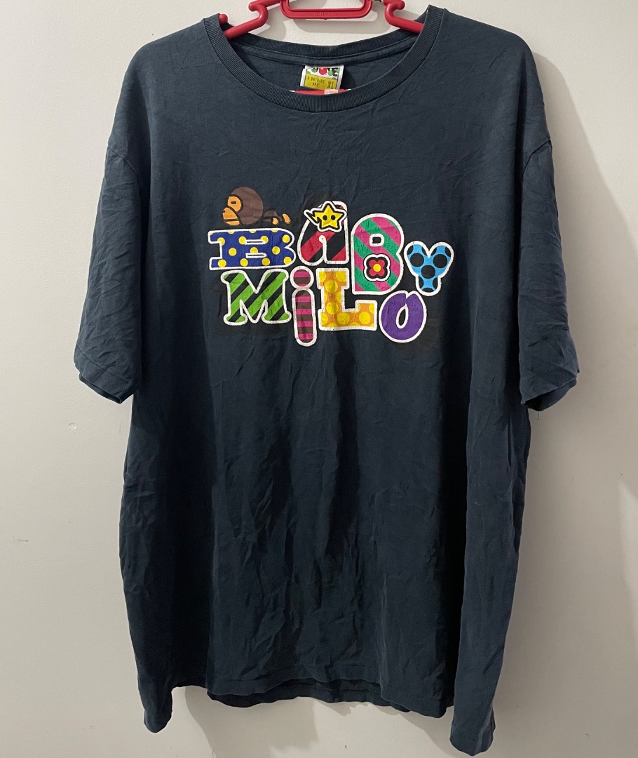 BAPE BABY MILO VINTAGE TEE, Luxury, Apparel on Carousell