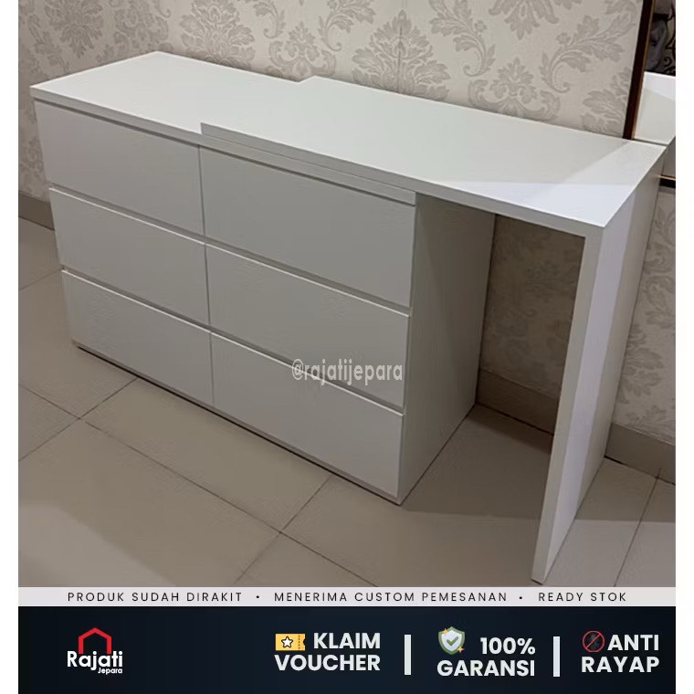 (BARU) meja samping kasur meja kantor meja serbaguna Meja Belajar ...