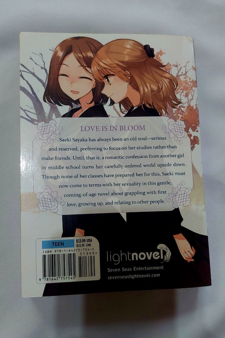 [Yuri Light Novel] Bloom Into You: Regarding Saeki Sayaka Vol.1 - Yuri GL Manga, Hobbies & Toys ...
