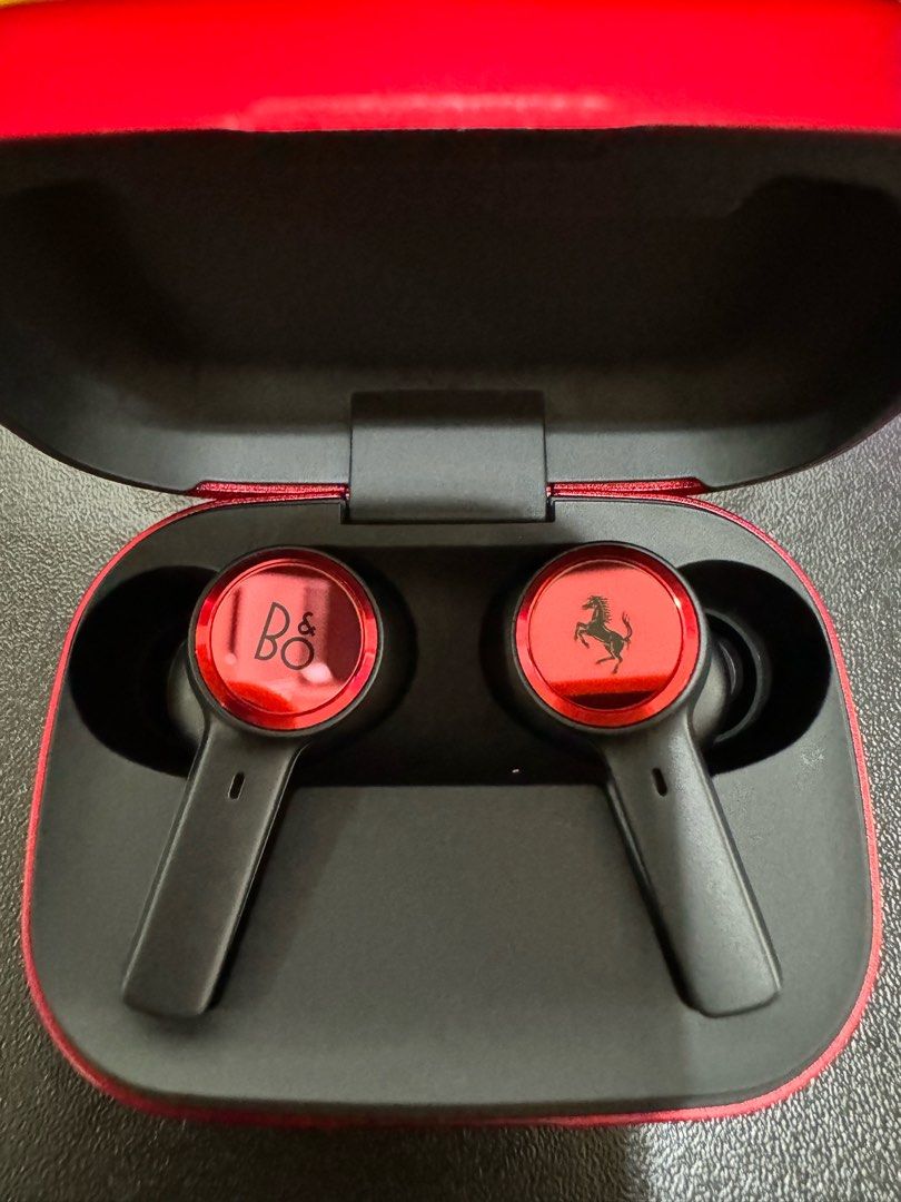 B&O Beoplay EX Ferrari Edition, Audio, Earphones on Carousell