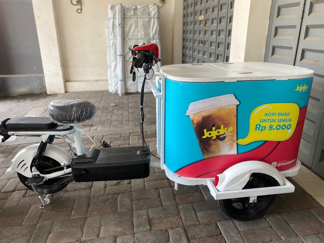 Booth sepeda listrik, Motor di Carousell