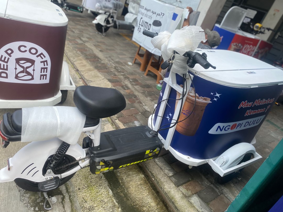 Booth sepeda listrik keliling, Motor di Carousell